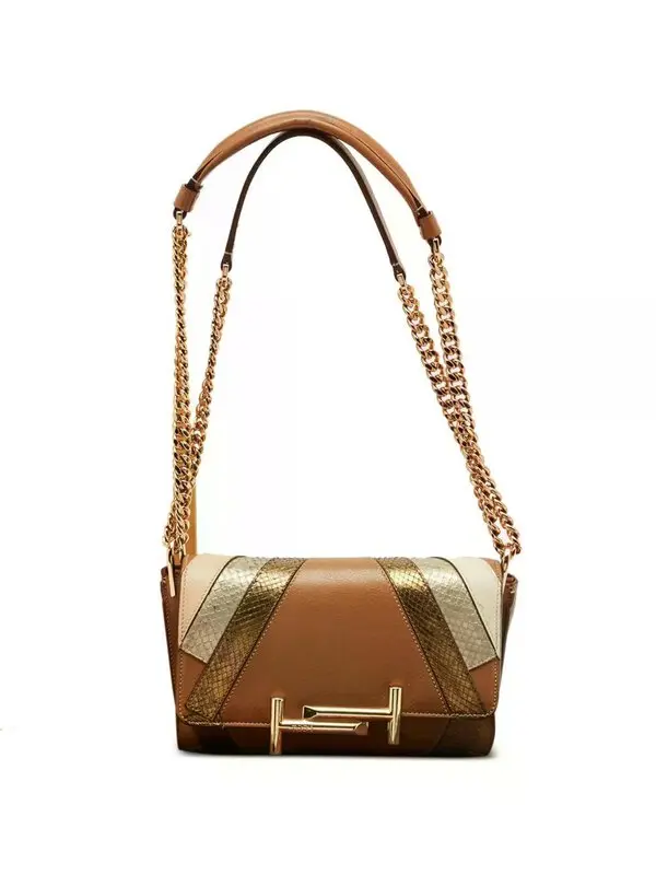 TOD'S Leather Python Shoulder Bag