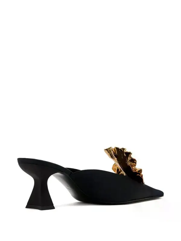 Cult Gaia Sculpted Heeled Mules