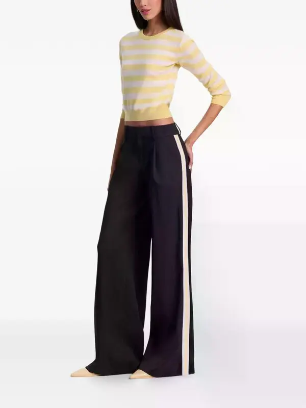 Alice + Olivia Eric Side-stripe Trousers