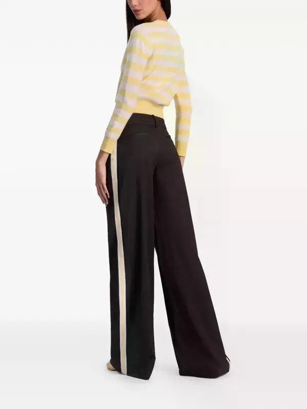 Alice + Olivia Eric Side-stripe Trousers
