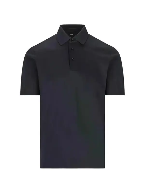 Herno Short-sleeve Polo Shirt - Blue