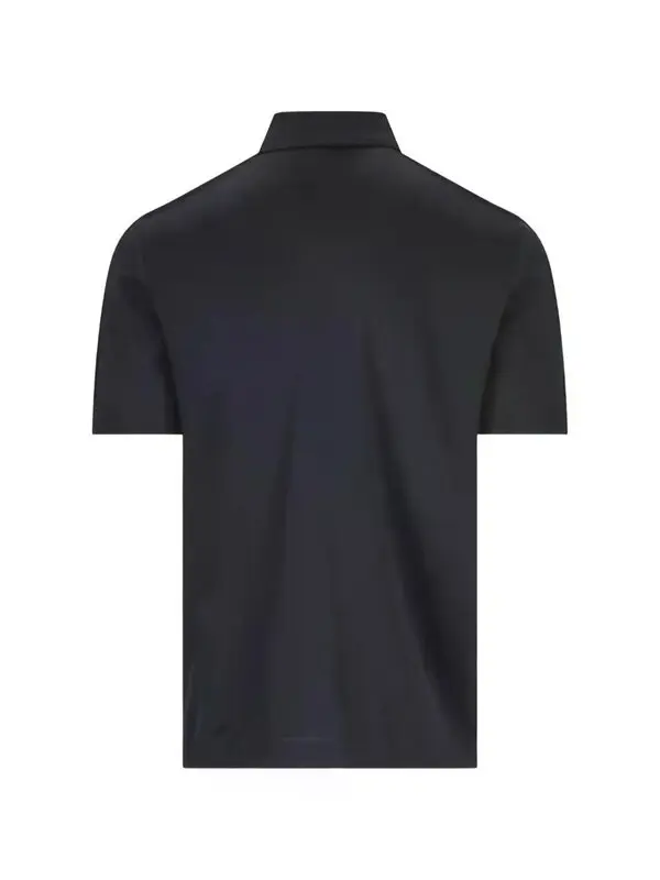 Herno Short-sleeve Polo Shirt - Blue