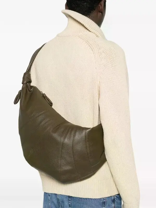 LEMAIRE Large Croissant Zip-top Tote Bag