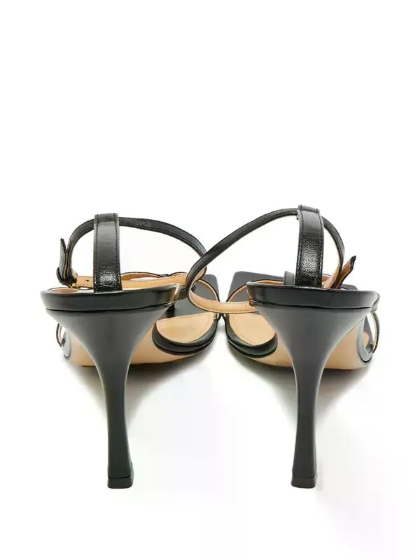 Bottega Veneta Square-toe High Heel Sandals