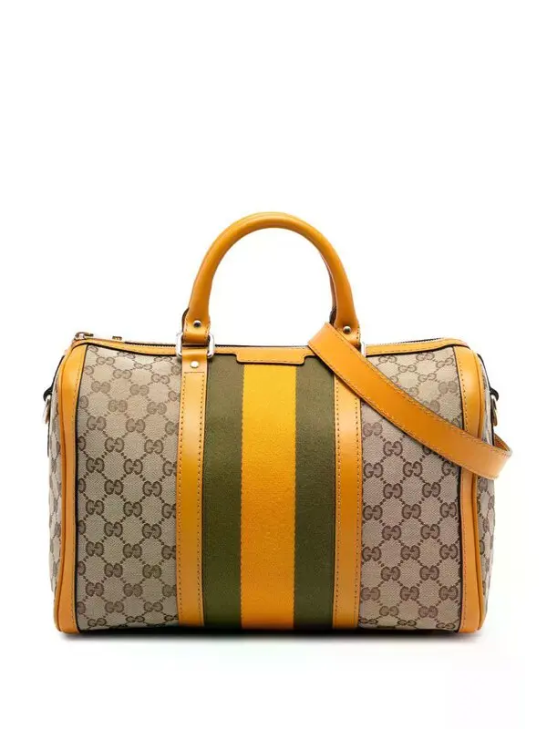 Gucci Gg Canvas Web Joy Boston Bag