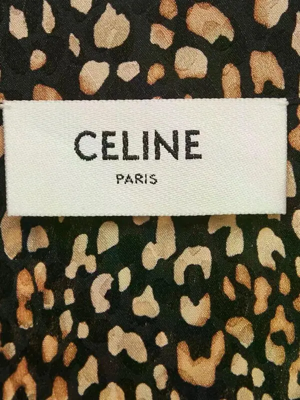 Celine Leopard-print Shirt