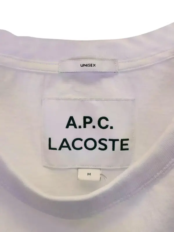 A.p.c. X Lacoste Logo-print T-shirt