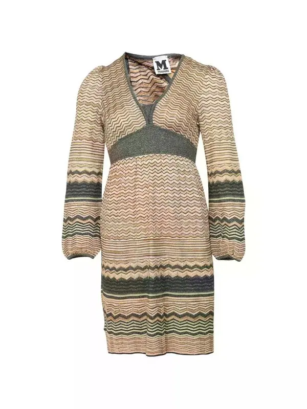 Missoni Knitted Chevron Dress