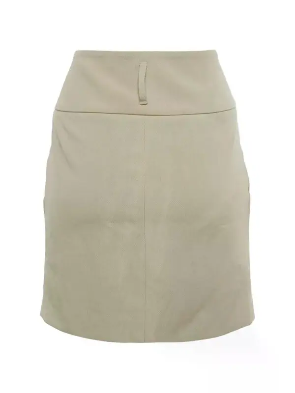 Gucci Gabardine Mini Skirt