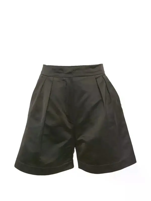 Max Mara Satin Tailored Shorts