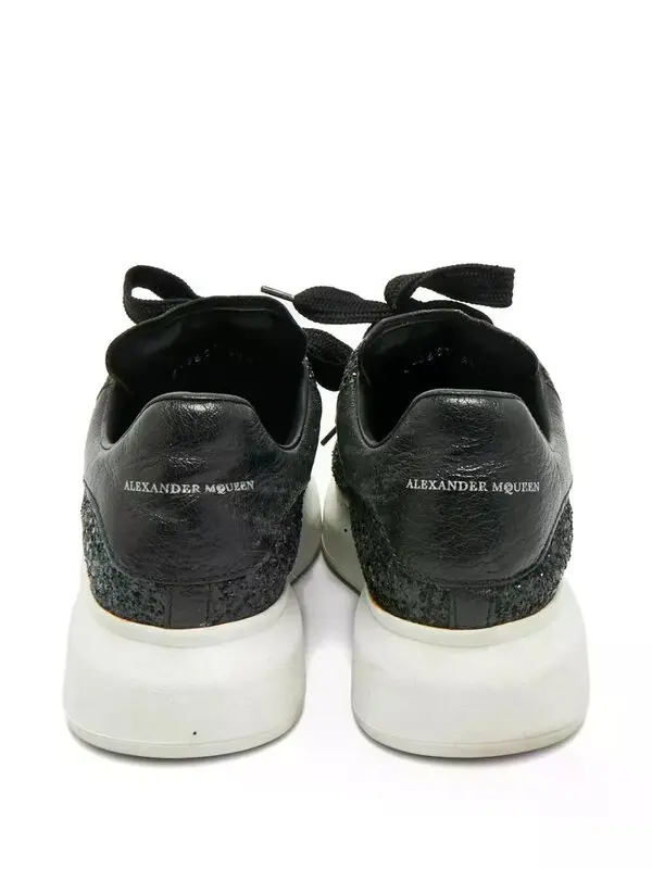 Alexander McQueen Glitter Leather Sneakers