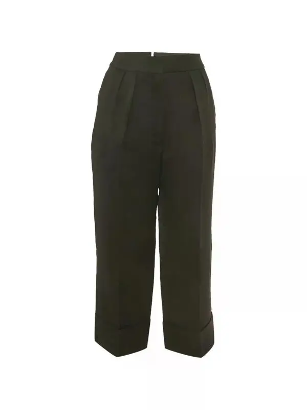 Burberry Pleated Wool Trousers
