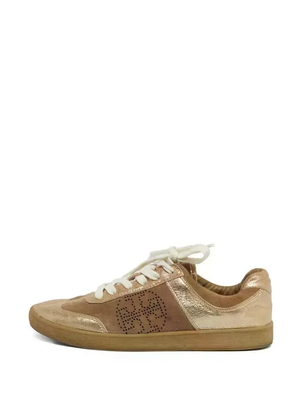 Tory Burch Perforated Logo Sneakers