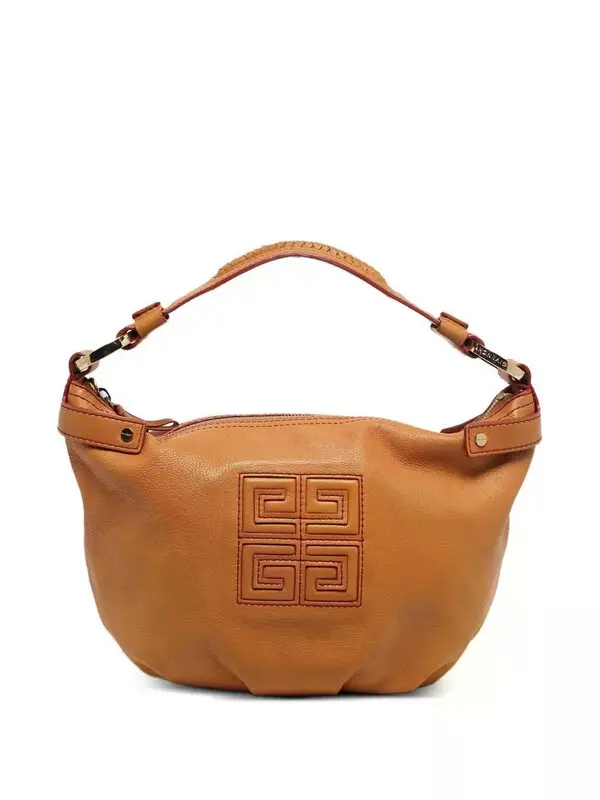 Givenchy Greca Leather Shoulder Bag