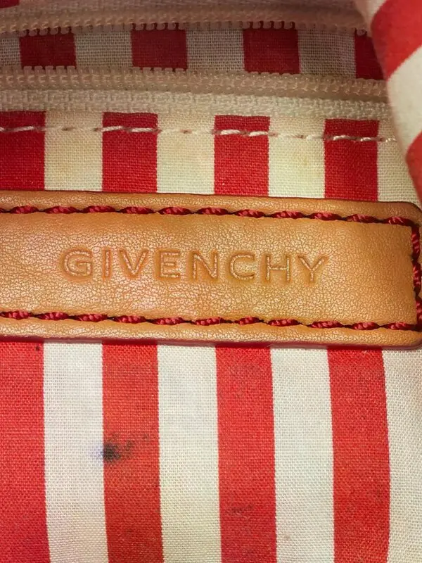 Givenchy Greca Leather Shoulder Bag