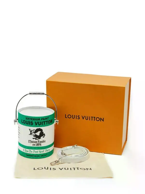 LOUIS VUITTON Paint Can Design Canvas Bag