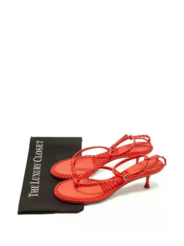 Bottega Veneta Dot Leather Sandals