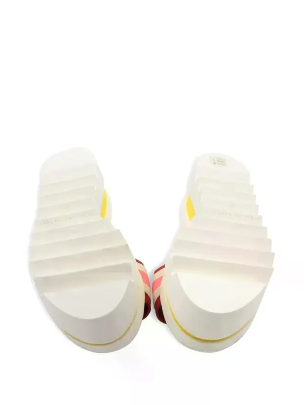 Stella McCartney Platform Striped Slides