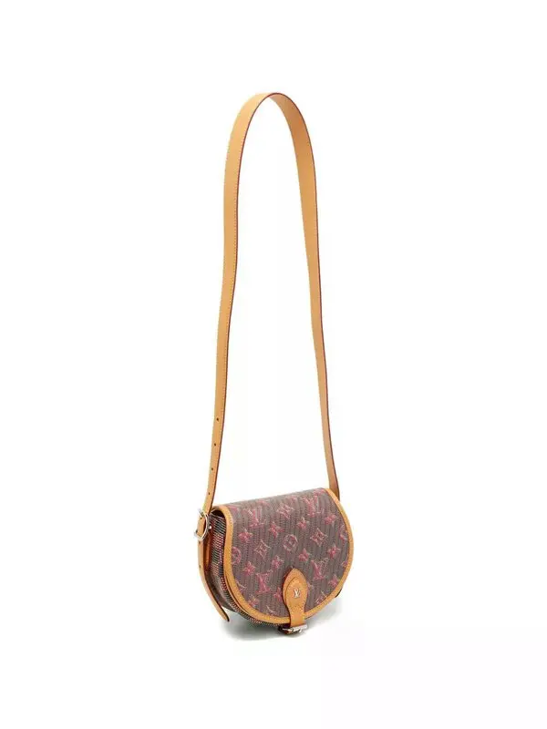 LOUIS VUITTON Tambourine Monogram Pop Shoulder Bag - Brown