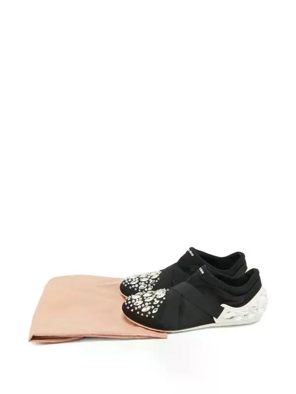 Miu Miu Crystal-embellished Sneakers