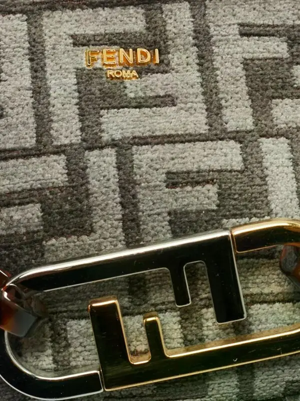 Fendi O'lock Swing Zucca Shoulder Bag