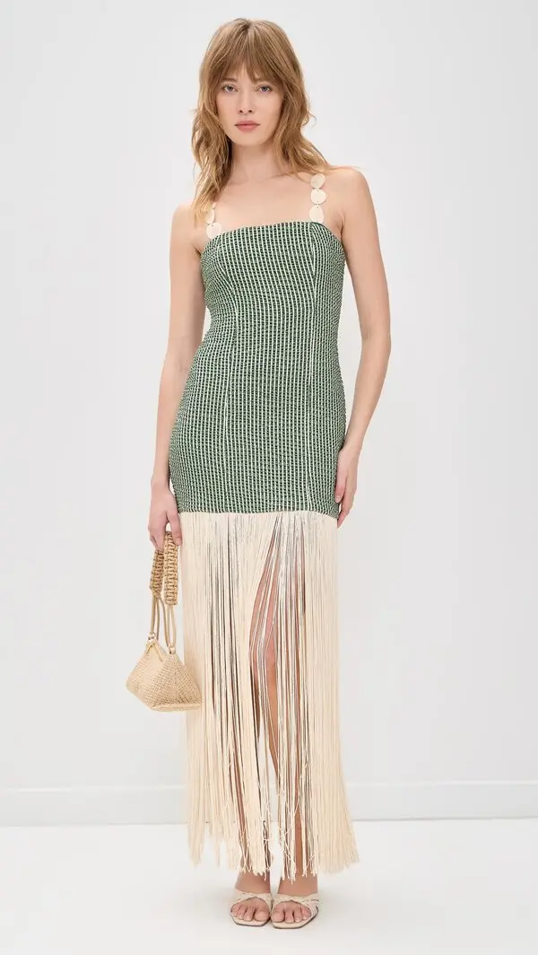 Azulu Elena Dress - Sacramento Stripe