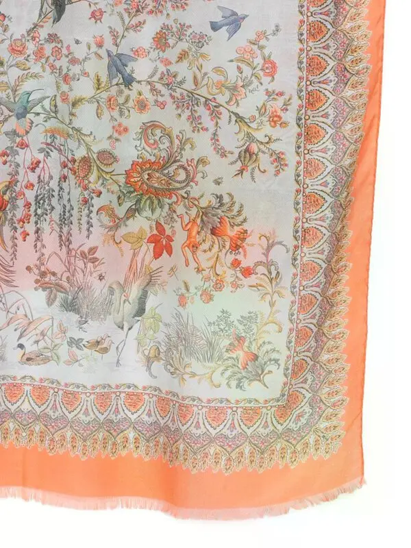Etro Floral-pattern Scarf