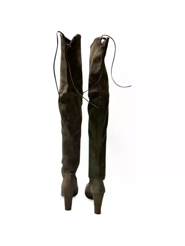 STUART WEITZMAN Over-the-knee Suede Boots - Brown