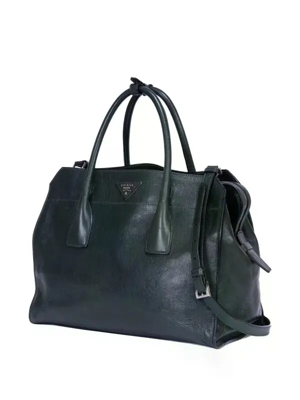 Prada Top-handle Logo Tote Bag