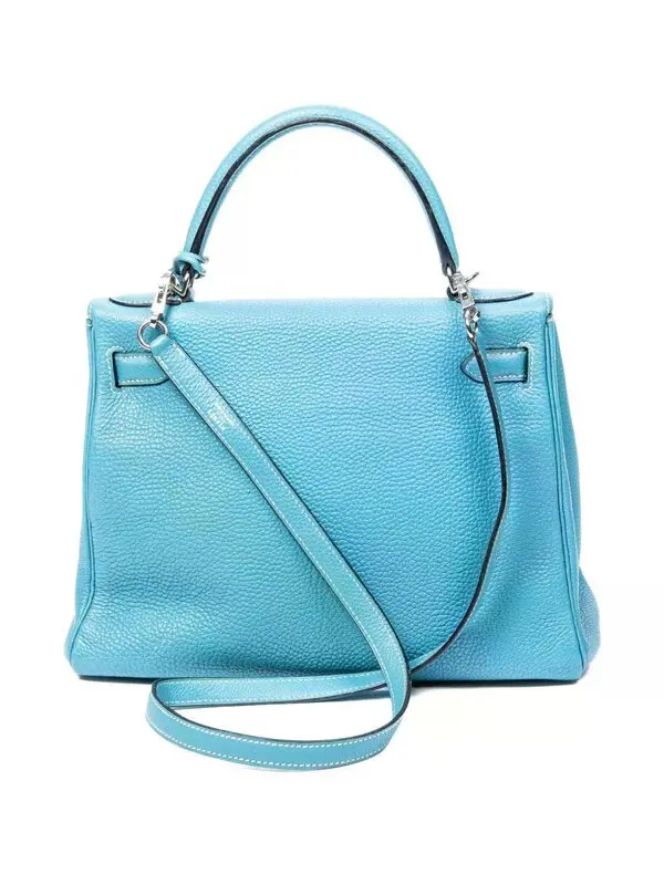 Hermès 2005 Kelly Retourne 28 Leather Tote Bag