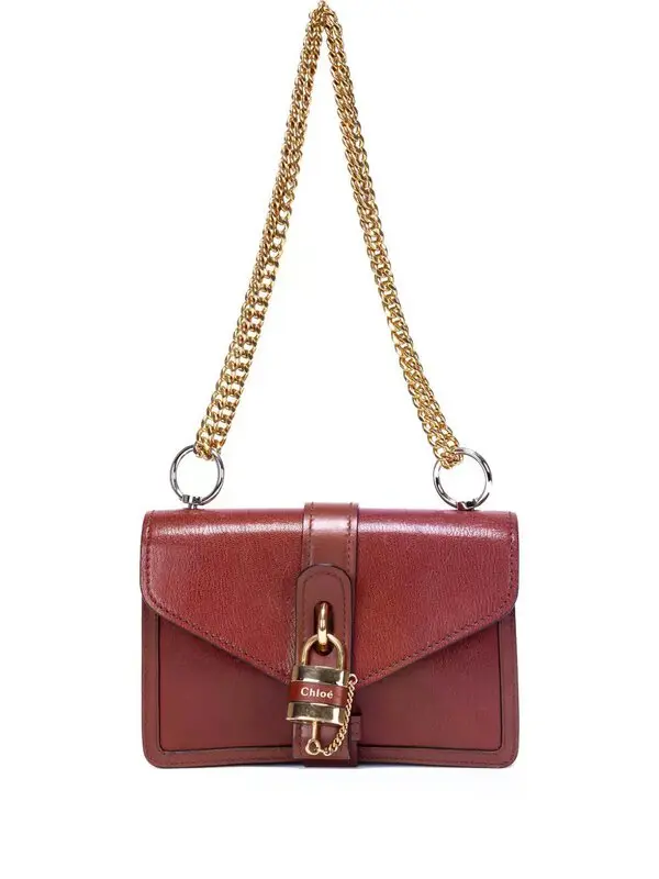 Chloé Aby Chain Shoulder Bag - Brown