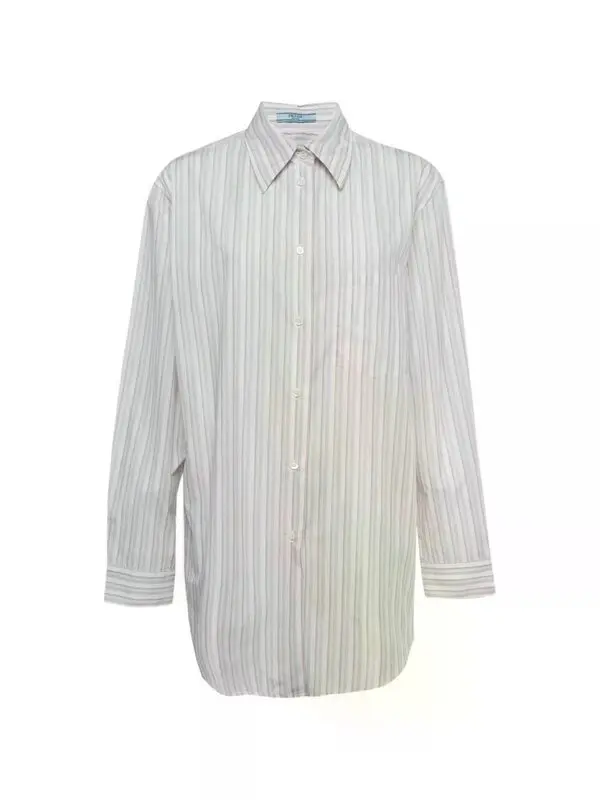 Prada Cotton Striped Shirt