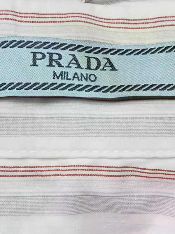 Prada Cotton Striped Shirt