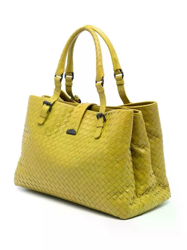 Bottega Veneta 2012-2025 Medium Nappa Intrecciato Roma Tote Bag