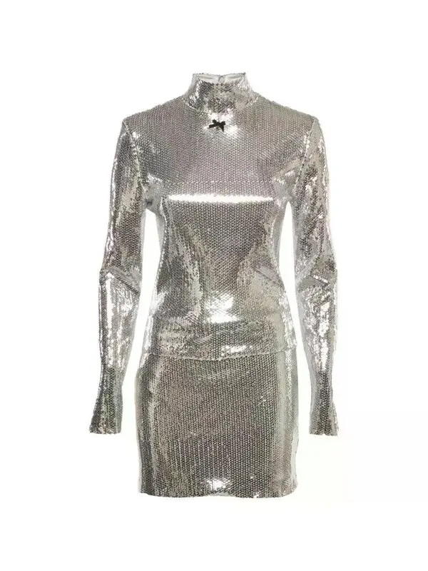 ROTATE BY BIRGER CHRISTENSEN Sequin Top And Skirt Set