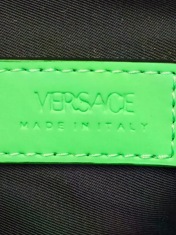 Versace Small Medusa Leather Crossbody Bag