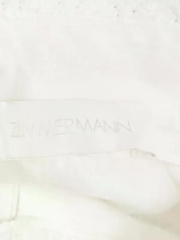 Zimmermann Palm-embroidery Midi Dress
