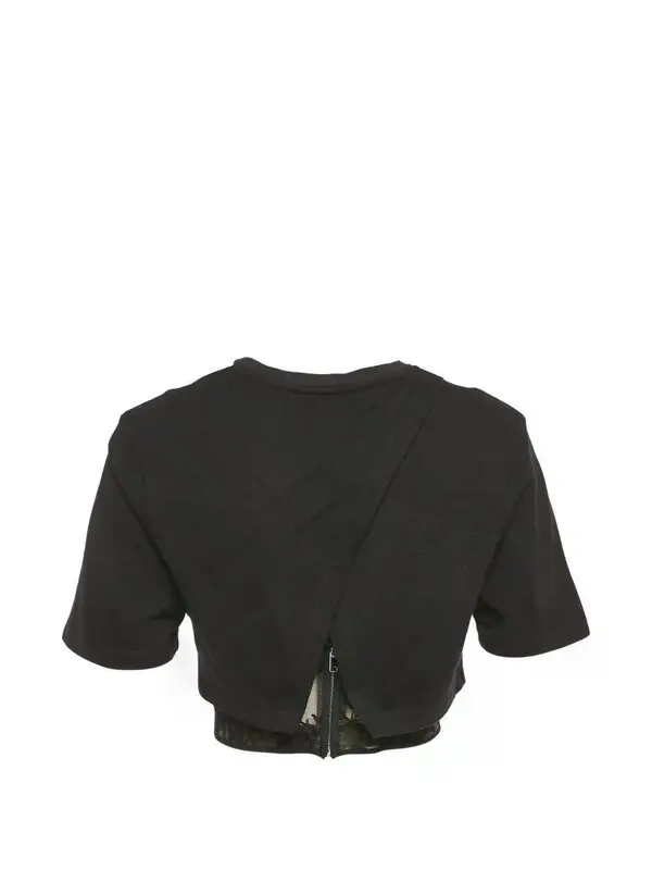 Alexander McQueen Layered Corset T-shirt