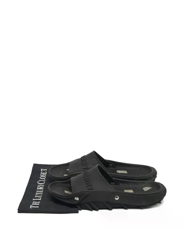 Burberry Bucklow Ridged-sole Slides