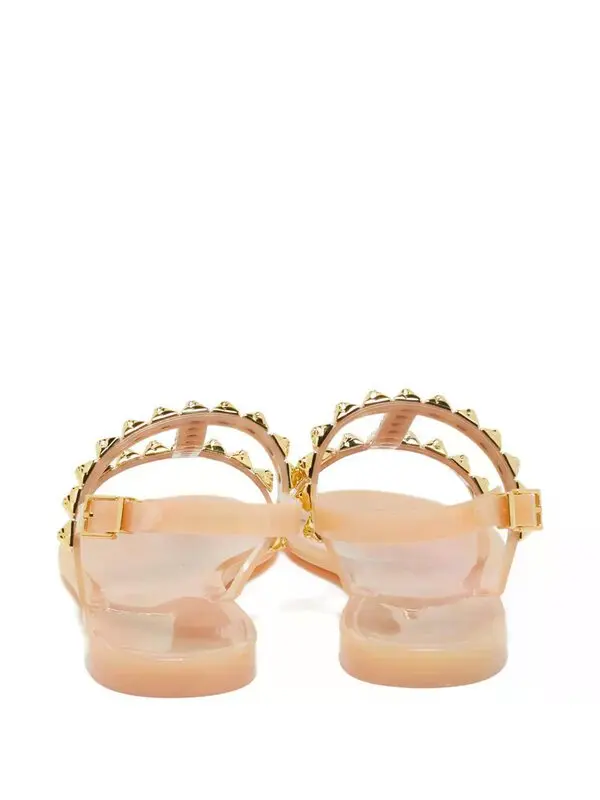 STUART WEITZMAN Studded Flat Sandals