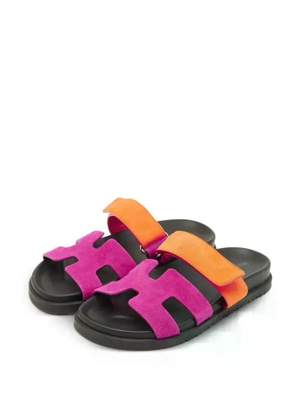 Hermès Chypre Suede Sandals