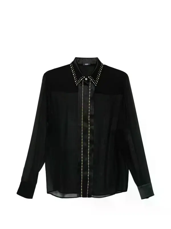 Versace Studded Embellished Shirt