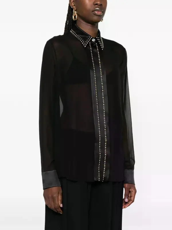 Versace Studded Embellished Shirt