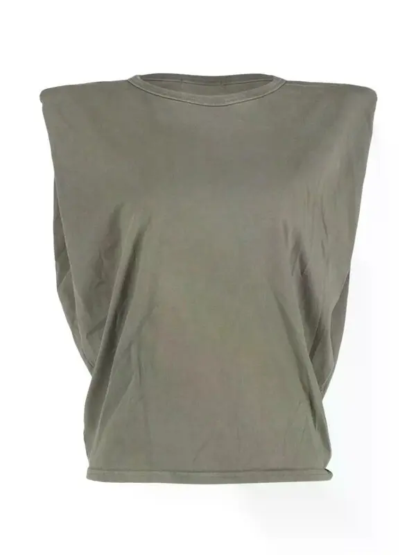 THE FRANKIE SHOP Eva Padded-shoulder Top