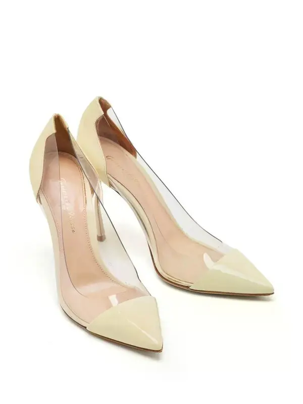GIANVITO ROSSI Plexi Patent-leather Pumps