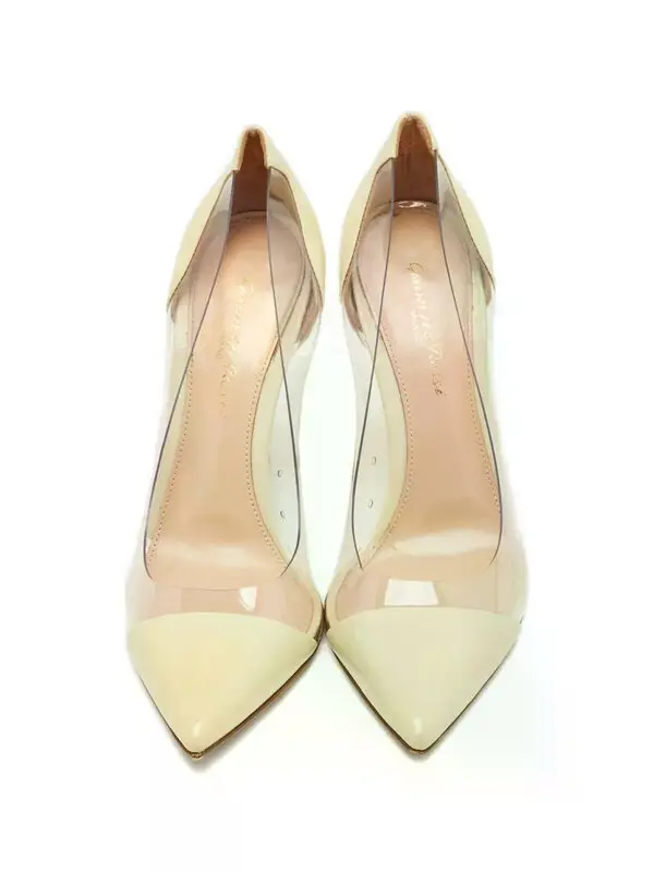 GIANVITO ROSSI Plexi Patent-leather Pumps