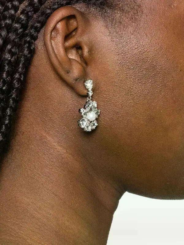 Simone Rocha Crystal-embellished Drop Earrings