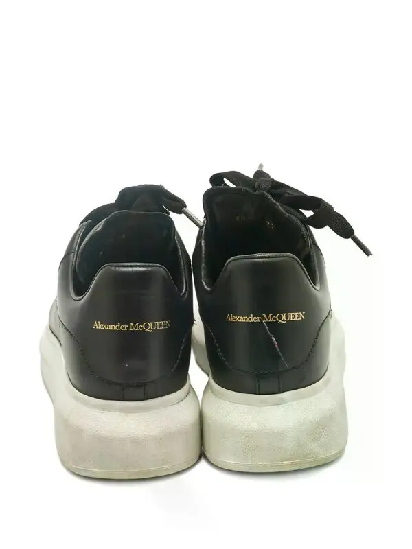 Alexander McQueen Leather Oversized-sole Sneakers