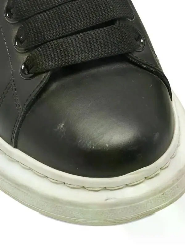 Alexander McQueen Leather Oversized-sole Sneakers