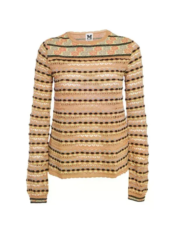 Missoni Patterned Long-sleeve Top